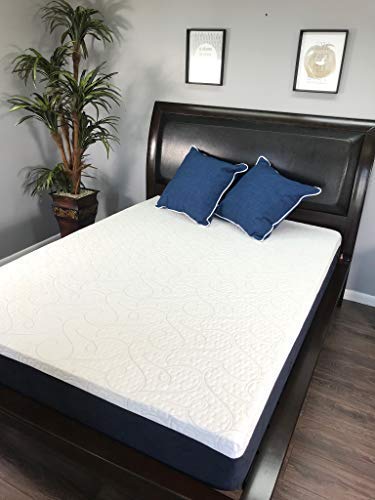 10" American Made Mattress- Cool Gel - 100% Made in USA - 20 Year Warranty - CertiPur Foam - (Queen)