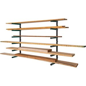 grizzly industrial t27630 - lumber rack 6-shelf system