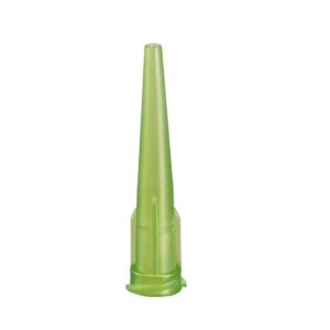 uxcell industrial blunt tip tapered dispensing fill needle 14ga x 1.26" olive 250pcs