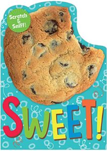 paper house chocolate chip cookie scratch and sniff birthday card for kids