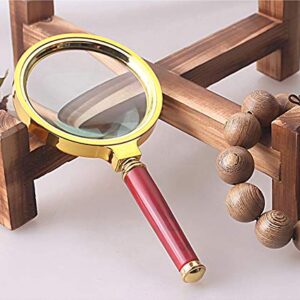 Magnifying Glass 10x Magnification Magnifier Handheld Magnifier for Science, Reading Book, Inspection