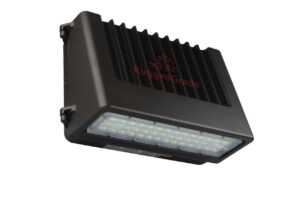 ruggedgrade 40 watt led wall pack light - tucana ii series full cut off - 5,200 lumens- 5000k - with photocell dusk to dawn sensor - dark sky compliant