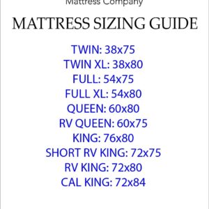 10" American Made Mattress- Cool Gel - 100% Made in USA - 20 Year Warranty - CertiPur Foam - (Queen)