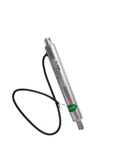 sovik 12v dc micro linear actuator 2 inch stroke max force 22lbs speed 0.5"/sec tube diameter 0.8" internal limit switch