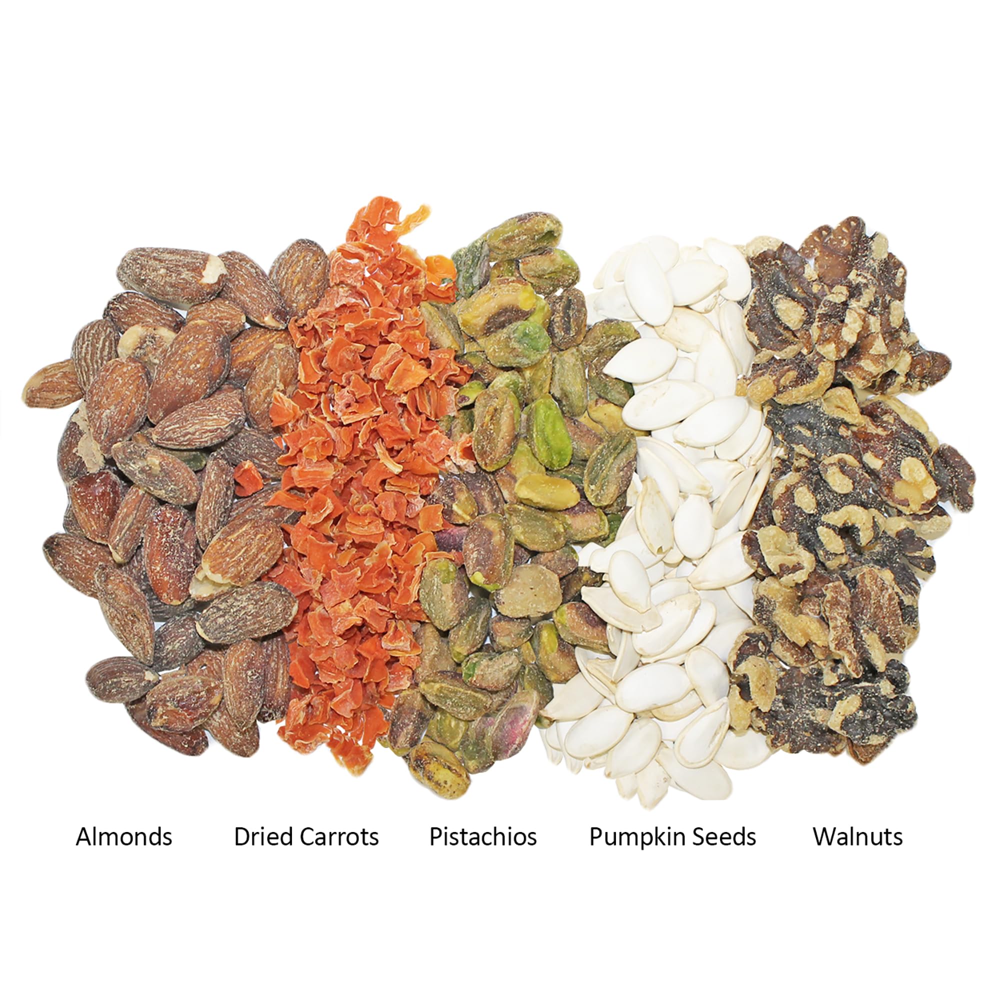 Squirrel Treat Bundle - Natural Healthy Assortment - Fruits, Veggies, Nuts, & Chews - Flying Squirrels, Ground Squirrels, Tree Squirrels, Chipmunks, Groundhogs, Prairie Dogs & Other Rodents