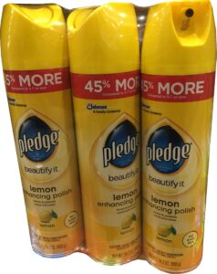 lemon clean polish fast & easy shine 3/14.2 oz net wt 42.6 oz