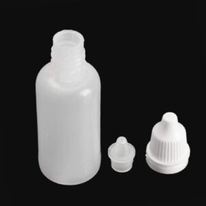 LASSUM 10PCS 15ml Empty Plastic Dropper Bottle Squeezable Eye Liquid Dropper Bottles Small Dropper