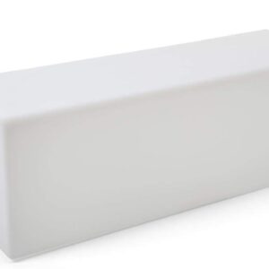 Displays2go Backlit Benches with Color Changing Lights – White (FDLED47BST)