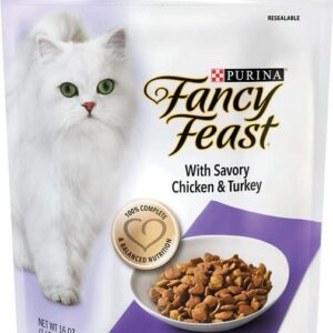 Fancy Feast Purina Gourmet Cat Food Flavor Variety Bundle (Filet Mignon + Chicken Turkey)