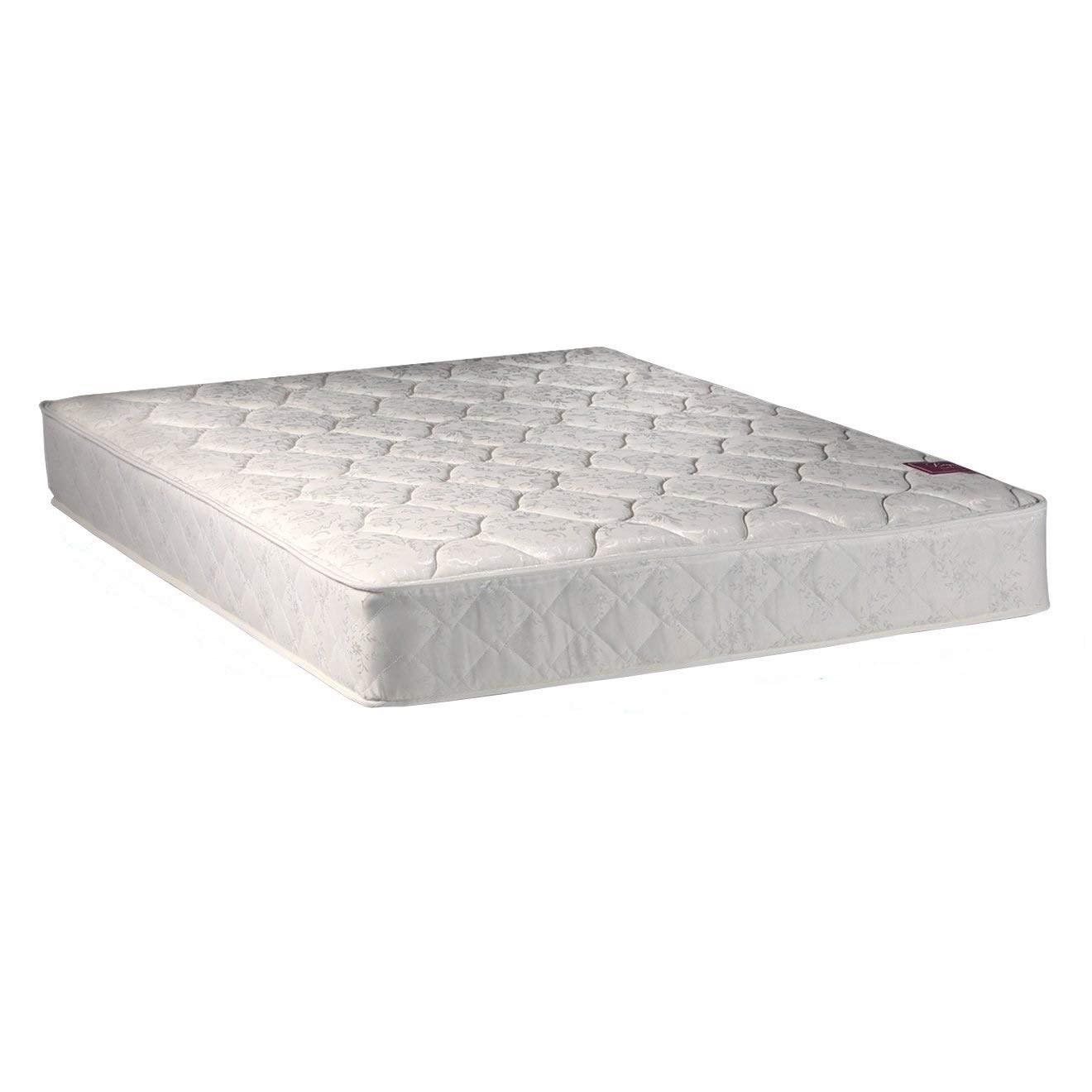 Dream Solutions USA Legacy None Flip One-Sided Mattress Only with Mattress Cover Protector Included - Fully Assembled, Good for Your Back, Innerspring coils, Orthopedic (Full XL 54"x80"x8")