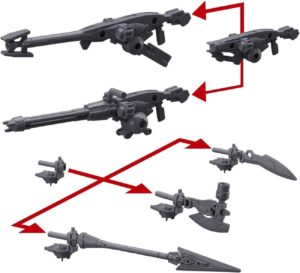 bandai hobby - 30 minute missions - #02 option weapon 1 for portanova, bandai spirits 30 mm option weapon model kit