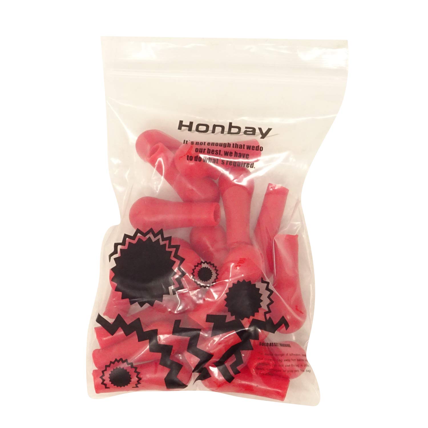 Honbay Laboratory Tool 20PCS Pipette Dropper Red Rubber Bulb Caps