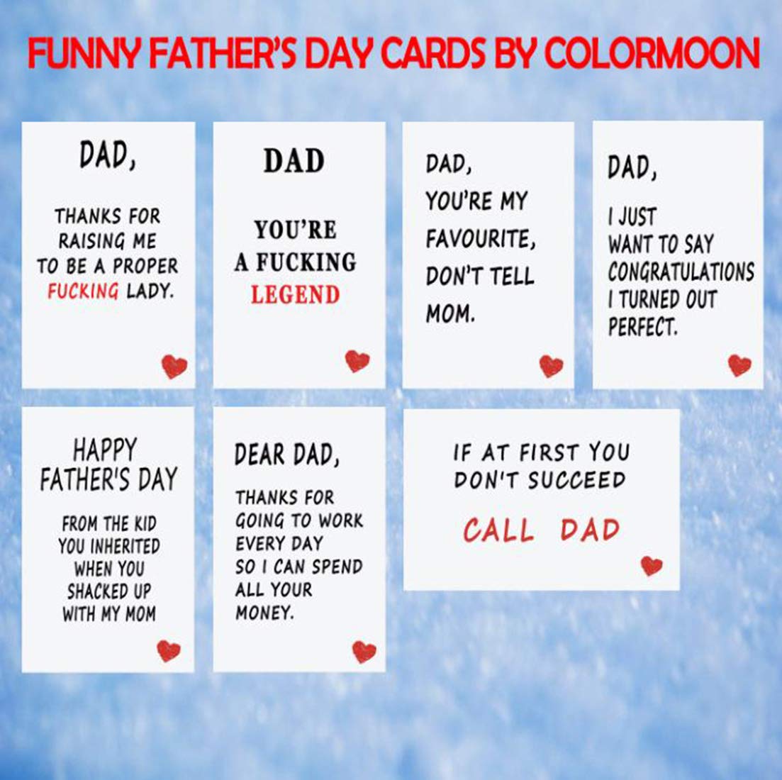 Colormoon Funny Mother's Day Card, Mothers Day Card, Funny Card for Mum, Funny Birthday Card for Mum