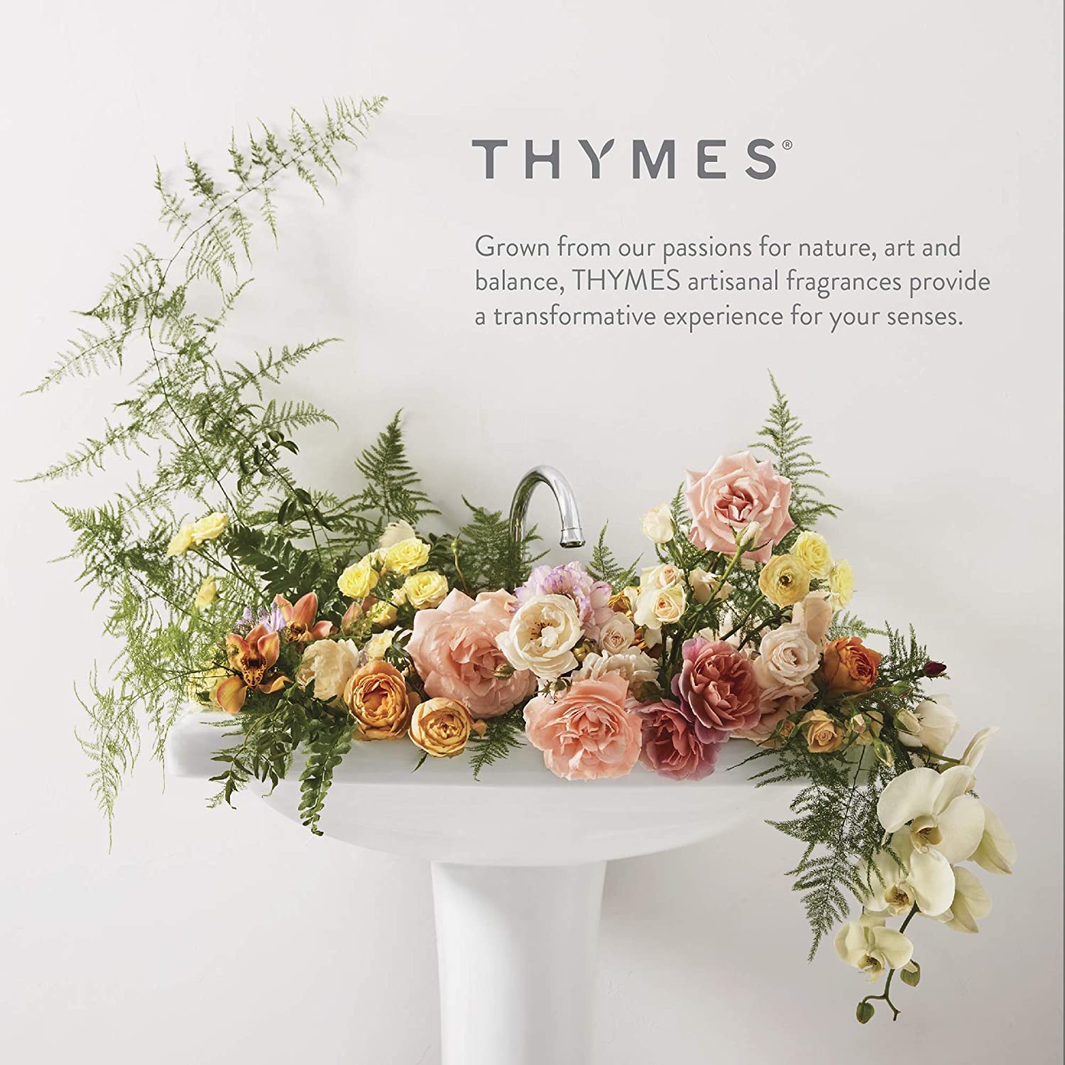 Thymes Candle - 8 Oz - Mandarin Coriander