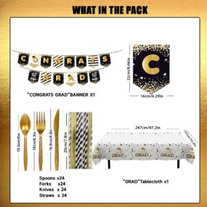 2025 Graduation Party Decorations - Graduation Decorations Class of 2025, Graduation Party Supplies. Graduation Plates and Napkins 2025 for 24 Guests