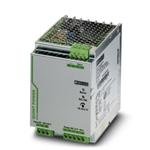 phoenix contact 2866776 din rail power supply quint-ps/1ac/24dc /20a, output: 480w 24vdc 20a, input: 100~240 vac, adjustable output, dc input capable, enclosed