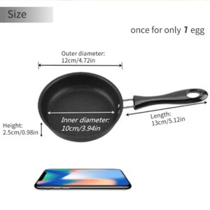 TOPINCN Ceramic Frying Egg Pan with Ultra Nonstick Coating Frying Pan Nonstick Copper Frying Pan Ceramic Skillet Saute Pan