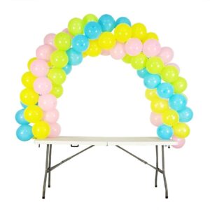 Balloon Clips(120 pcs), Tinabless Balloon Connectors for Decor Balloon Arch, Balloon Column Stand and Balloon Flowers