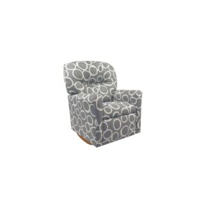 dozydotes contemporary freehand storm - grey rocker recliner