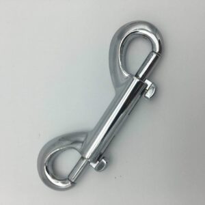 10Pcs Double Ended Snap Hook Metal Snaps Plated Trigger Hooks Snap Bolt Trigger Chain Clip Keyring Snap Bolt (2.75"/7cm)