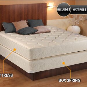 Dream Solutions USA Comfort Classic 2-Sided Gentle Firm Mattress Only with Mattress Cover Protector Included - Fully Assembled, Orthopedic, Good for Your Back, Long Lasting (Full XL 54"x80"x9")