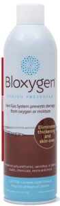 bloxygen preserver. spray, seal, and store. 1 can pack. inert gas preservation system.