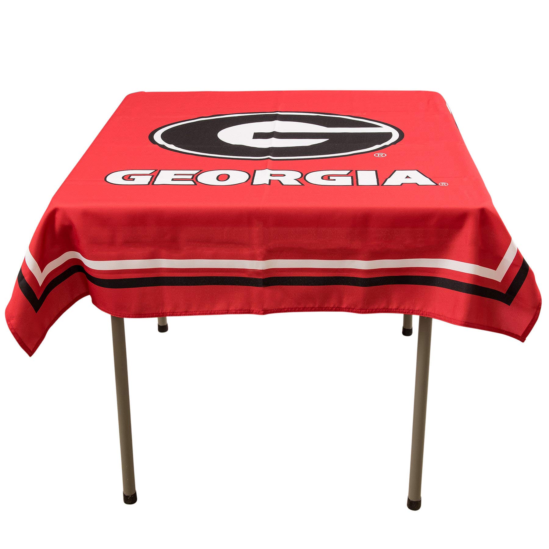 College Flags & Banners Co. Georgia Bulldogs Logo Tablecloth or Table Overlay