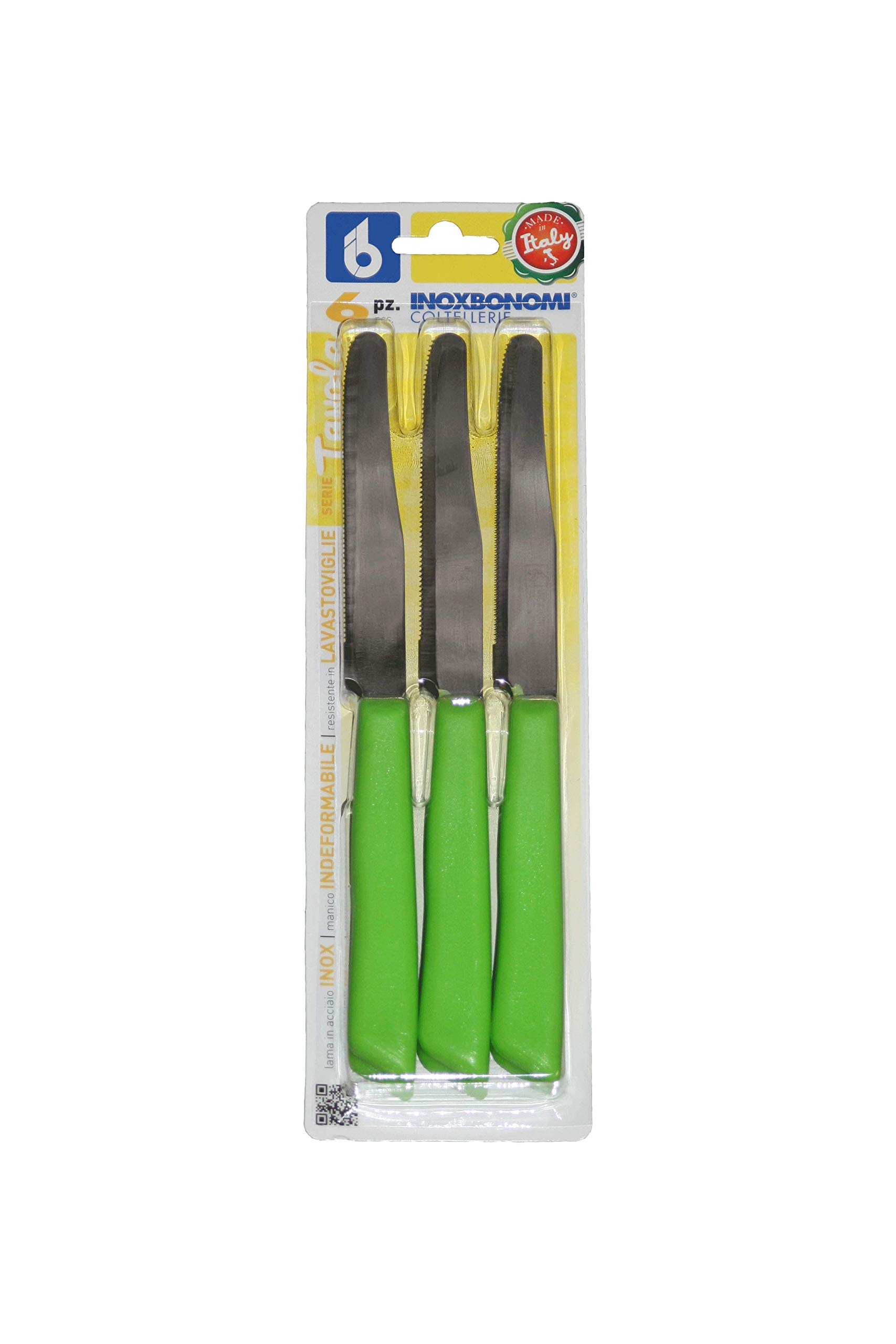 INOXBONOMI Coltellerie - Italian Knives - 6 pack