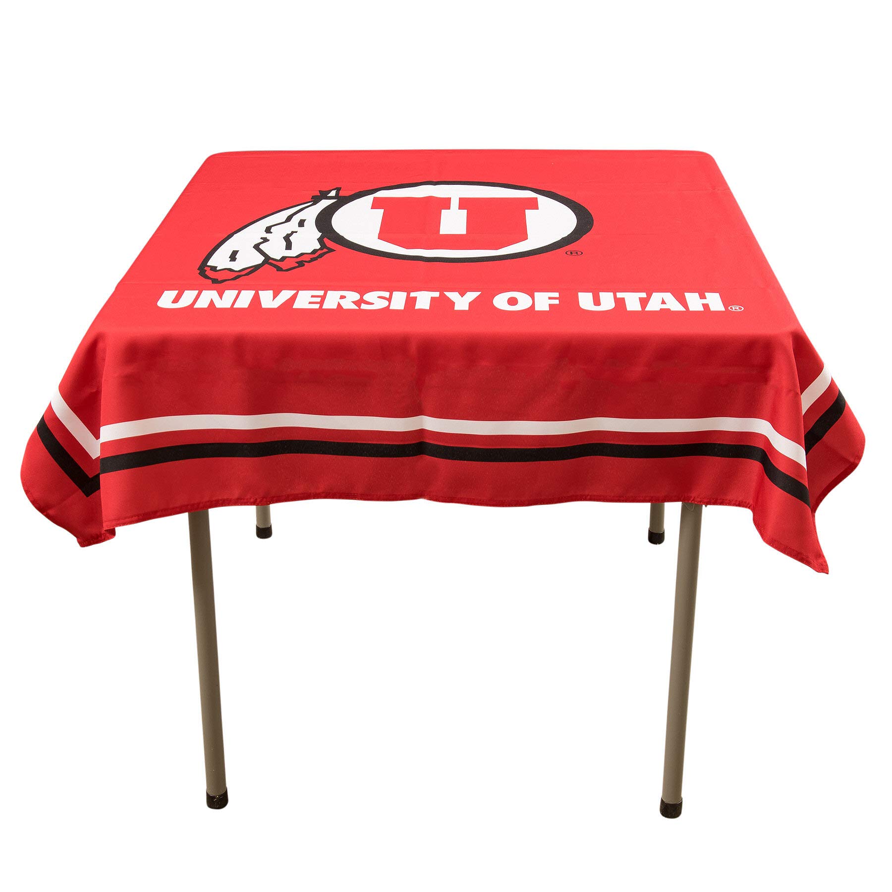 College Flags & Banners Co. Utah Logo Tablecloth or Table Overlay