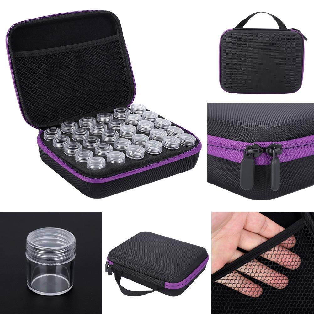 Yosoo 30 Slots Embroidery Storage Box, Jewelry Painting Accessories Tool Storage Case ()