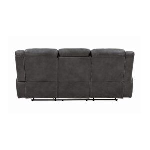 Coaster Furniture Conrad Upholstered Grey 87 5 ' D X 39 W 40 H Sofas 87.5" D x 40.5" H 650354