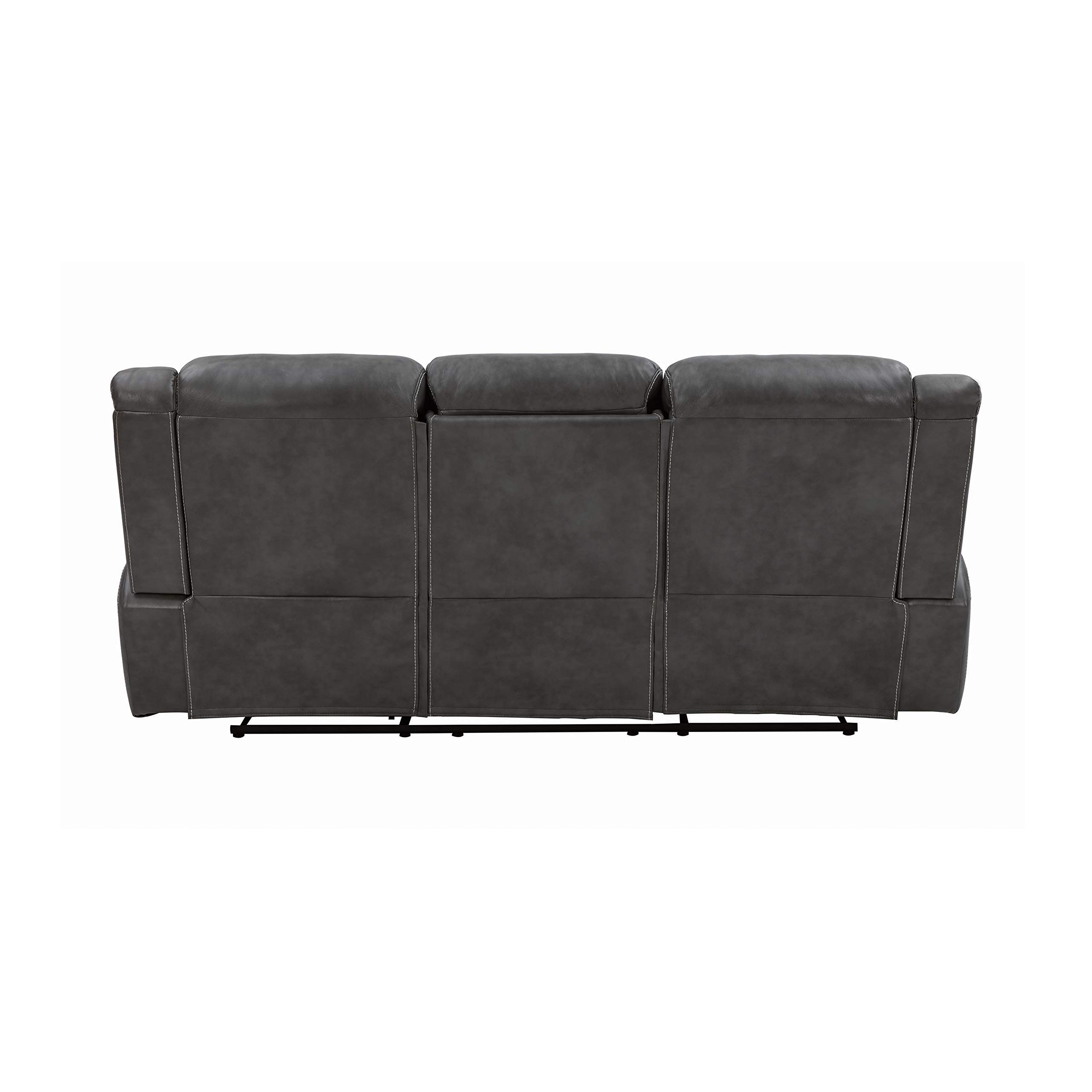 Coaster Furniture Conrad Upholstered Grey 87 5 ' D X 39 W 40 H Sofas 87.5" D x 40.5" H 650354