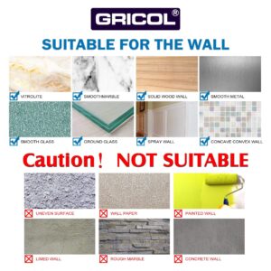 GRICOL Bath Corner Shower Shelves Adhesive Caddy, Wall Mounted, No Drilling Racks Shower Organizer Basket, Aluminum Storage for Bathroom Kitchen