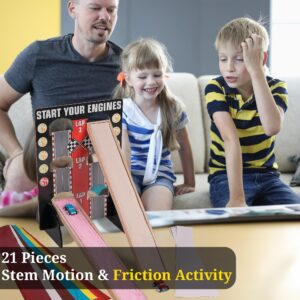 Stem Motion & Friction Activity - 21 Pieces - Educational And Learning Activities For Kids