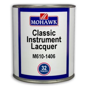 mohawk finishing products classic instrument lacquer, clear gloss, m610-1406, 1 quart