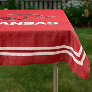 College Flags & Banners Co. Arkansas Logo Tablecloth or Table Overlay