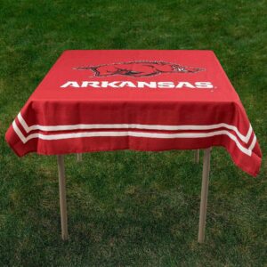 College Flags & Banners Co. Arkansas Logo Tablecloth or Table Overlay