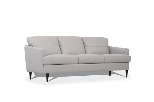 Acme Tacoma Leather Sofa in Beige