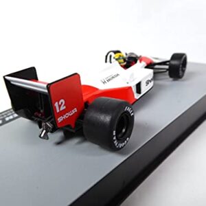 OPO 10 - Altaya 1:43 - Formula 1 - McLaren MP4 / 4# 12 Ayrton Senna Winner San Marino GP F1 1988 (689)