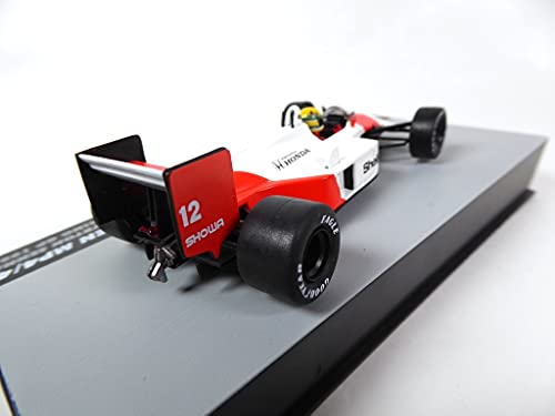 OPO 10 - Altaya 1:43 - Formula 1 - McLaren MP4 / 4# 12 Ayrton Senna Winner San Marino GP F1 1988 (689)