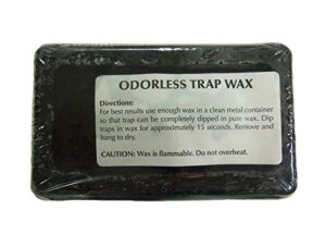 trap wax black odorless [2] 1lb blocks