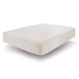 Naturepedic Serenade Organic Mattress - Cushion Firm Full Hybrid Mattress with Encased Coils for Comfort and Pressure Relieving Natural Latex Mattress - Naturally Cooling & Breathable Mattress