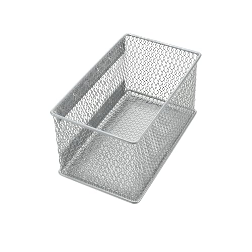 YBM Home 2457vc Storage Basket, Silver