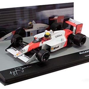 OPO 10 - Altaya 1:43 - Formula 1 - McLaren MP4 / 4# 12 Ayrton Senna Winner San Marino GP F1 1988 (689)