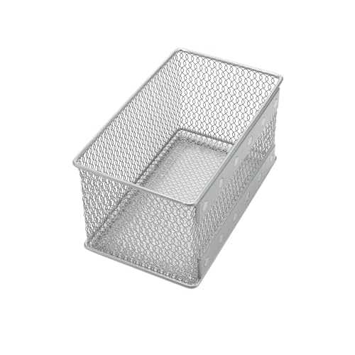 YBM Home 2457vc Storage Basket, Silver