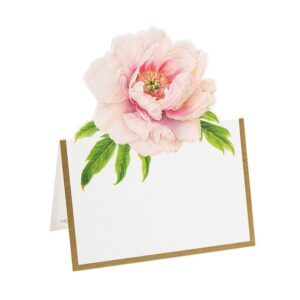 caspari blush die-cut place cards, 24 included