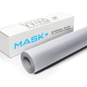 vvivid matte transparent masking stencil vinyl 12" roll (12" x 20ft)