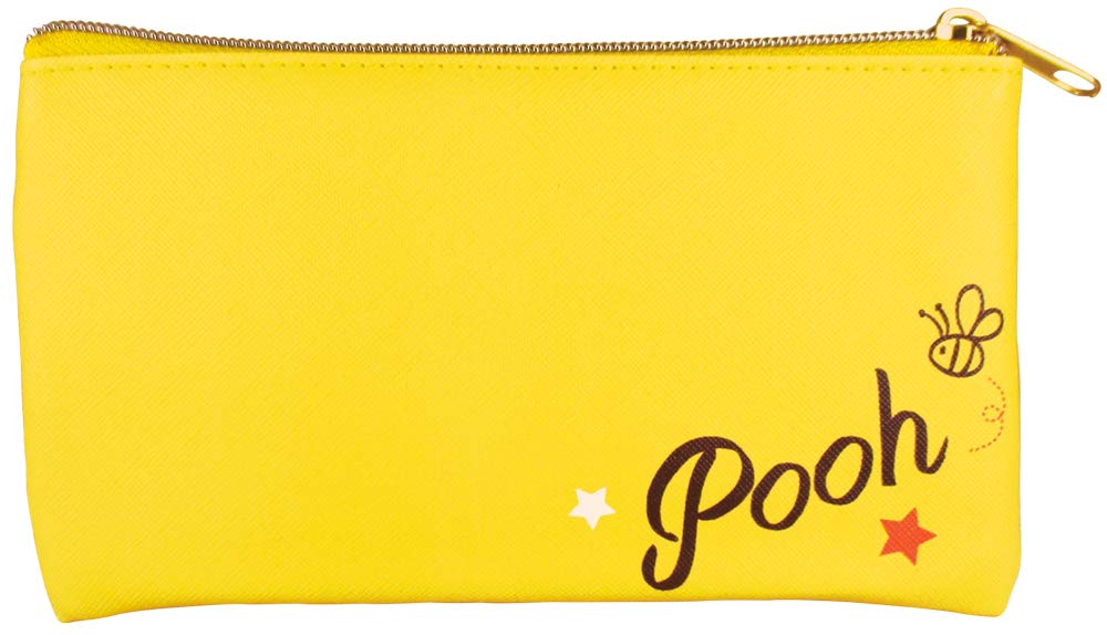 Tees Factory DN-5533189PO Flat Pouch, Disney, Winnie The Pooh, 0.6 x 4.1 x 7.5 inches (1.5 x 10.5 x 19 cm)