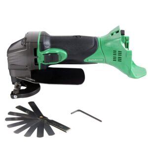 metabo hpt 18v multivolt™ cordless shear | tool only - no battery | 8 cutting edges | ce18dslq4