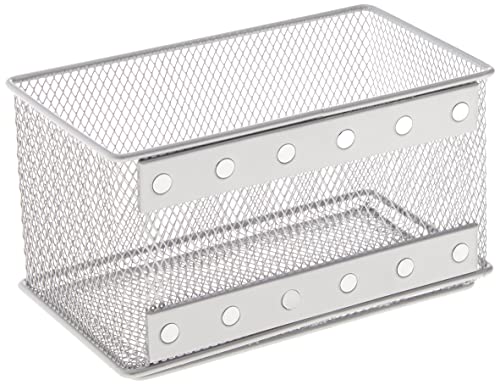 YBM Home 2457vc Storage Basket, Silver